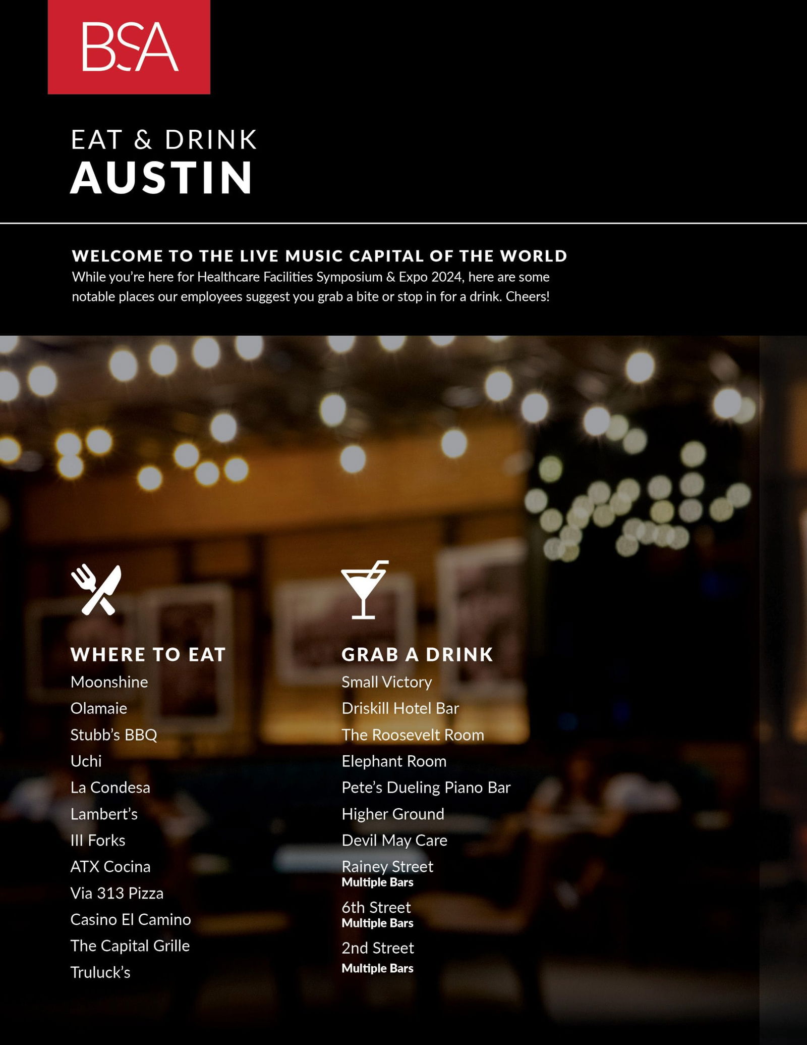 Get Inspired at the Healthcare Facilities Symposium & Expo - BSA